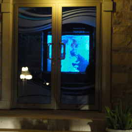 Indoor bubble walls freestanding, Recessed, floating and on glass - conception, realization and ...