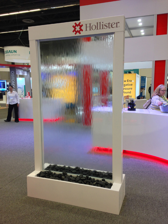 Rentals bubble and water walls for Trade shows and company events